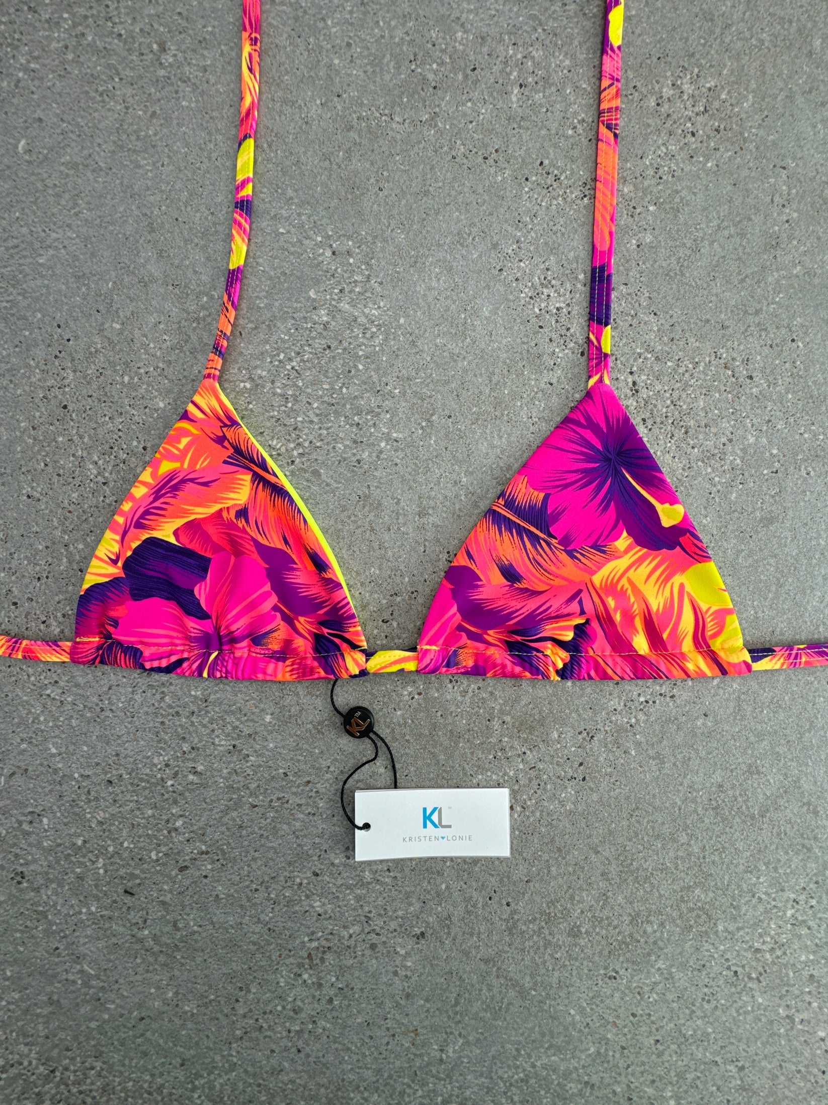 Tequila Sunrise Bikini Top – Kristen Lonie Swimwear