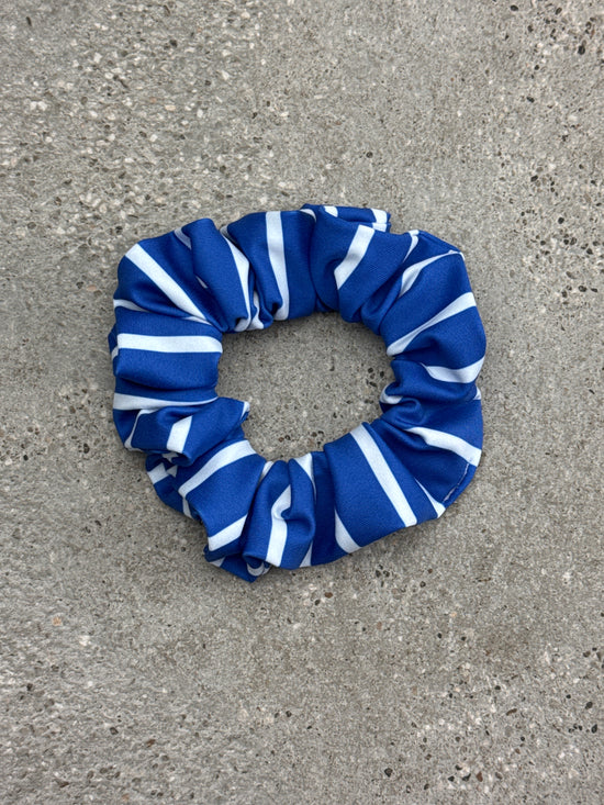 Nautical (Blue) Scrunchie – Kristen Lonie Swimwear