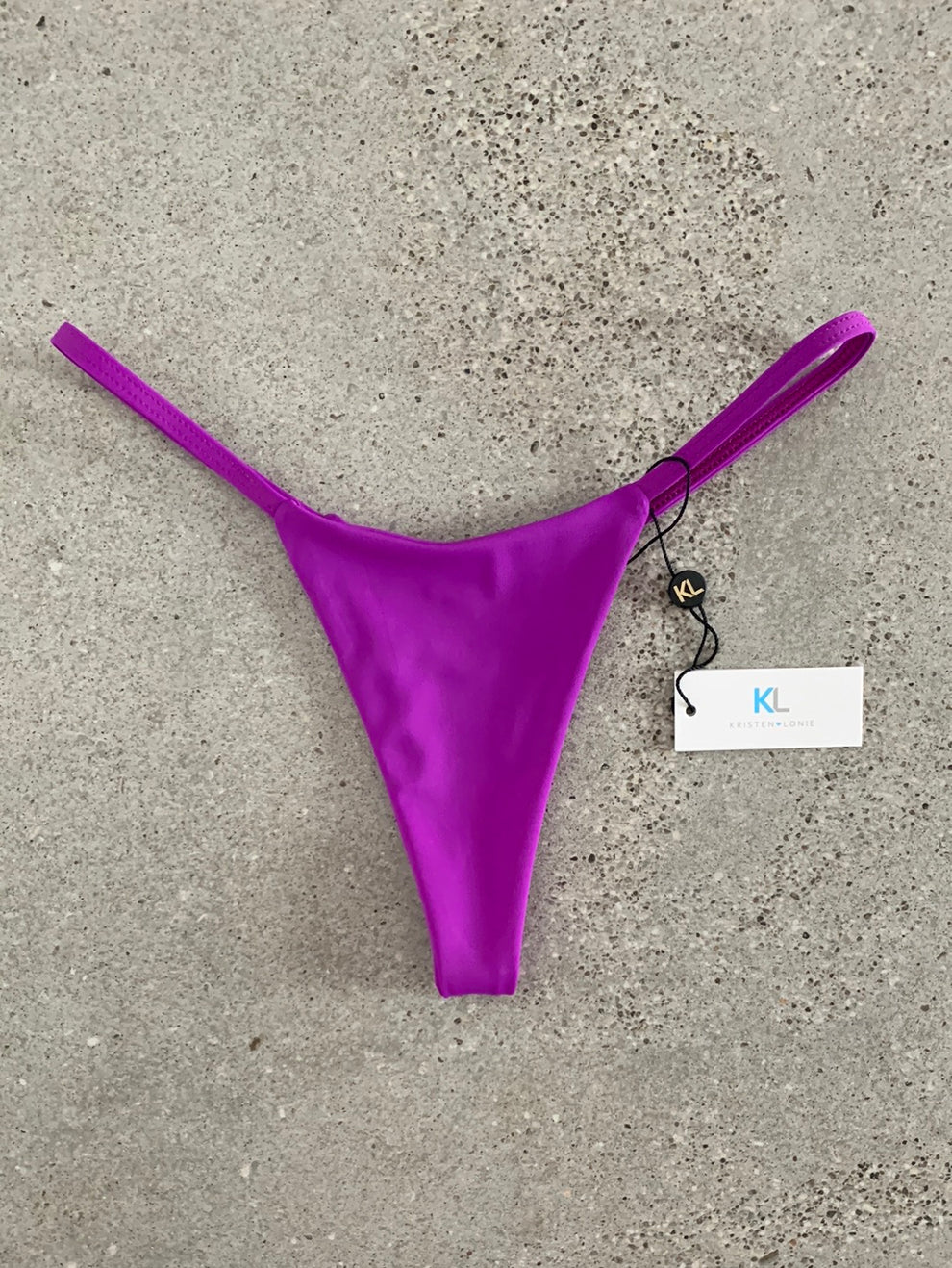 Violet Vibe Bikini Bottom – Kristen Lonie Swimwear