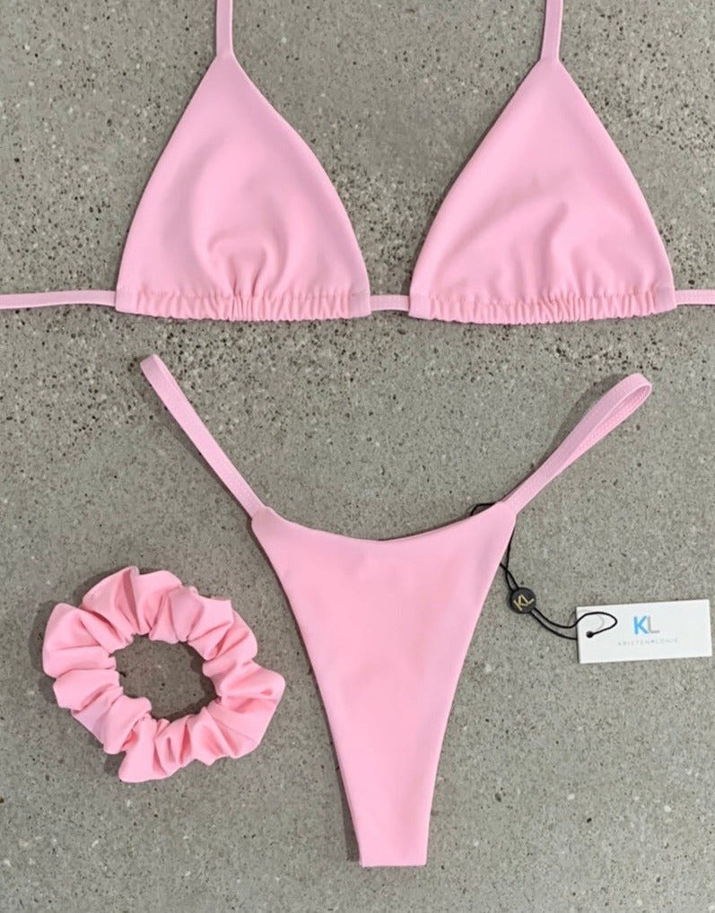 Cotton Candy Bikini Top – Kristen Lonie Swimwear