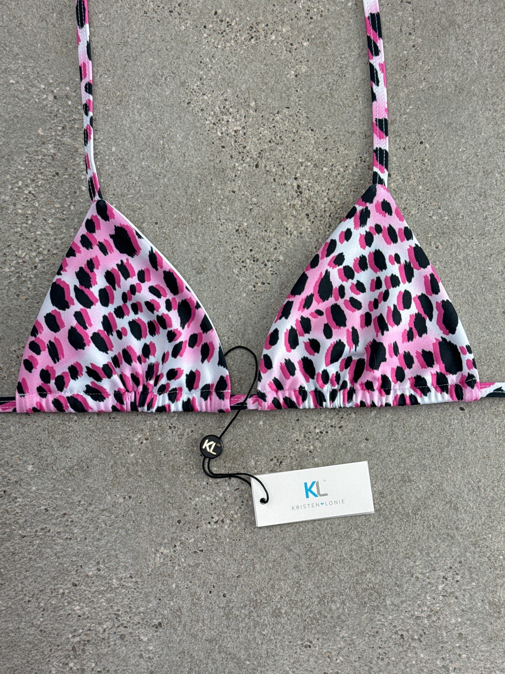 Wild Desire (Pink) Bikini Top – Kristen Lonie Swimwear